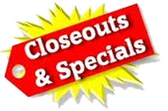 Closeout/Inventory Reduction Items
